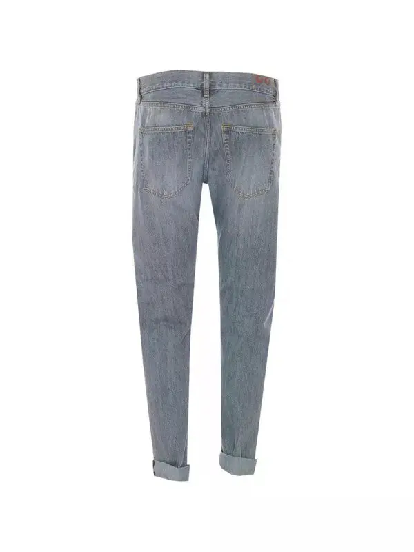 DONDUP Icon Cuffed-hem Jeans - Grey