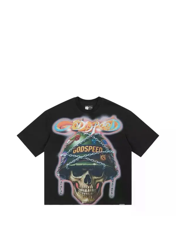 GODSPEED Graphic-print T-shirt - Black