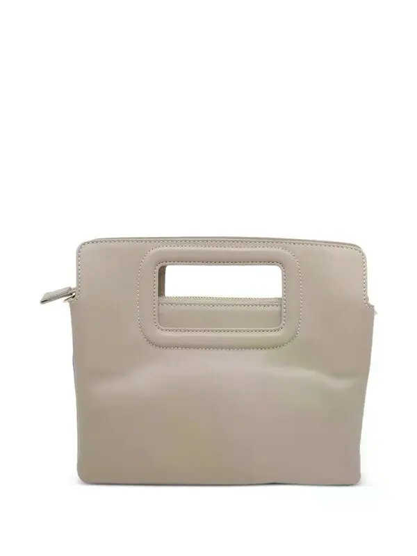 MY BEST BAG FIRENZE Leather Cut-out Clutch - Neutrals
