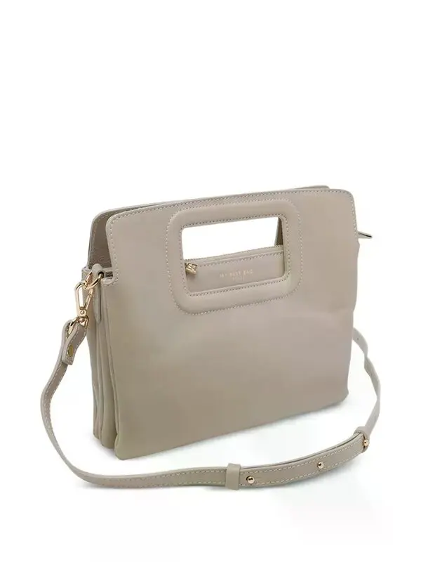 MY BEST BAG FIRENZE Leather Cut-out Clutch - Neutrals