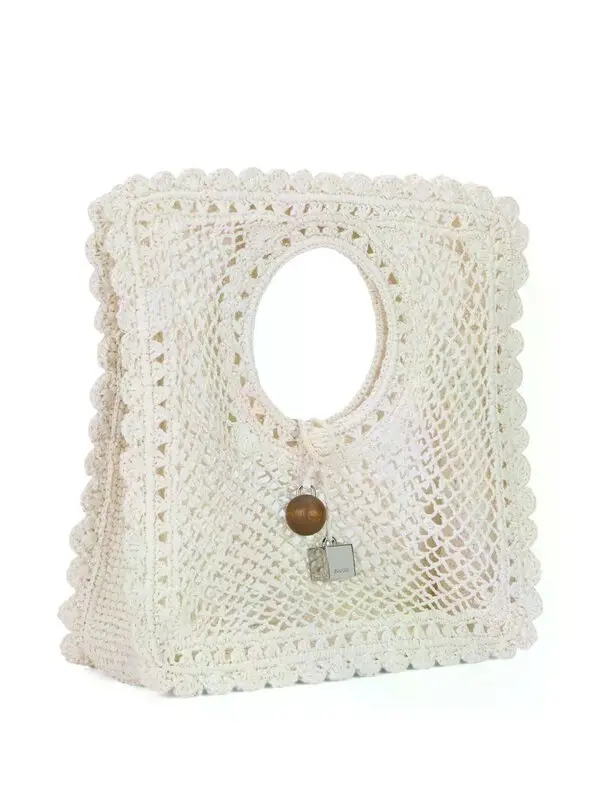 Jacquemus Le Carré Raffia Bag - Neutrals