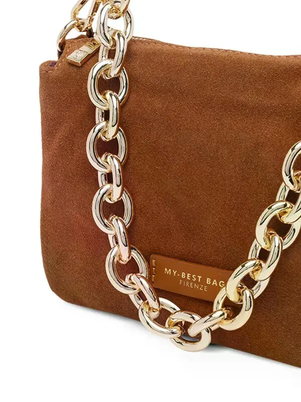 MY BEST BAG FIRENZE Rope-handle Shoulder Bag - Brown