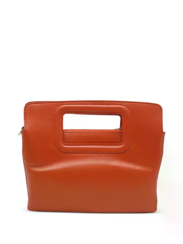 MY BEST BAG FIRENZE Cutout Leather Clutch - Orange
