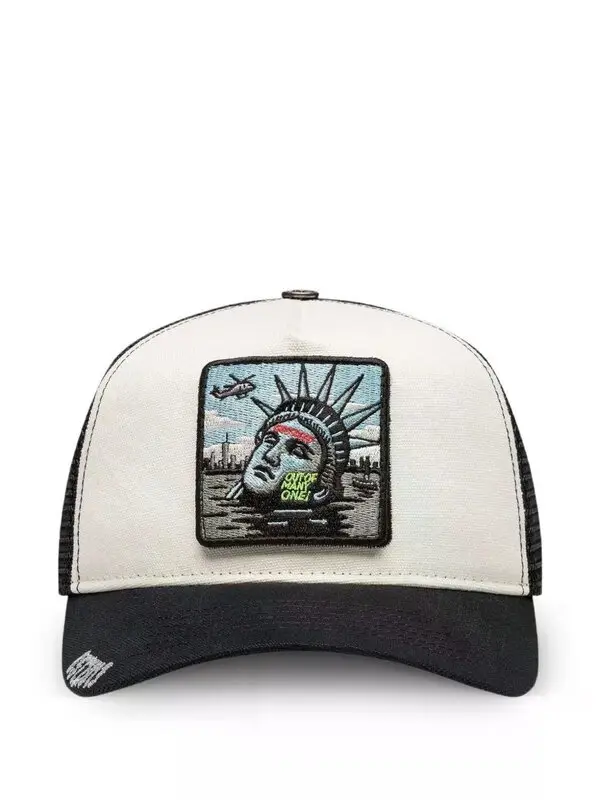 GODSPEED Mood Ii Interchangeable-patch Trucker Hat - Black