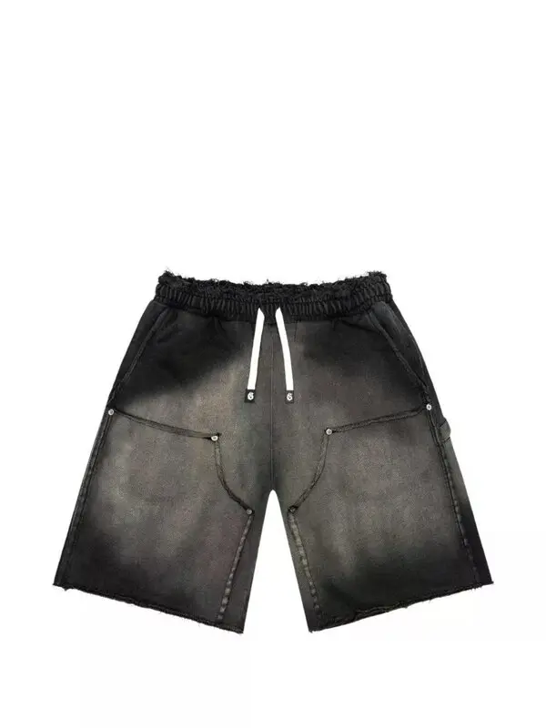 GODSPEED Distressed Carpenter Shorts - Grey