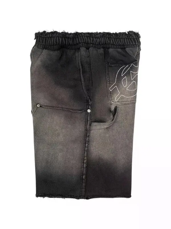 GODSPEED Distressed Carpenter Shorts - Grey