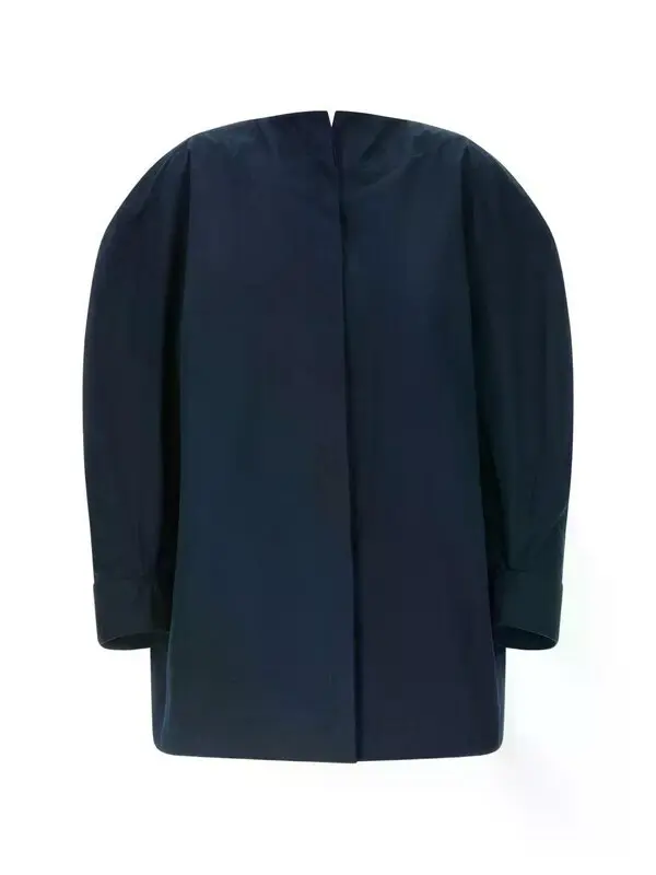 Jacquemus La Chemise Pittore Asymmetrical Shirt - Blue
