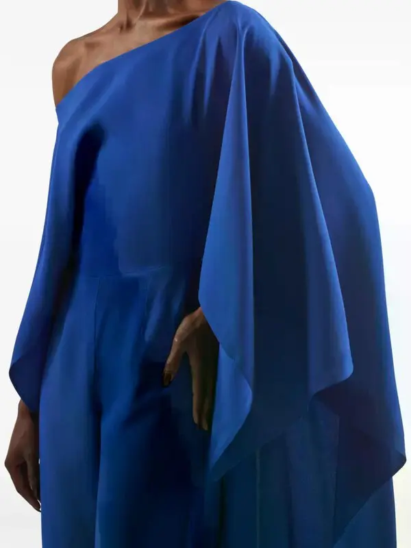 TALLER MARMO Jerry One-shoulder Jumpsuit - Blue