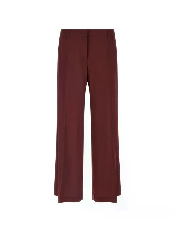 Alberto Biani Wide-leg Palazzo Pants - Red