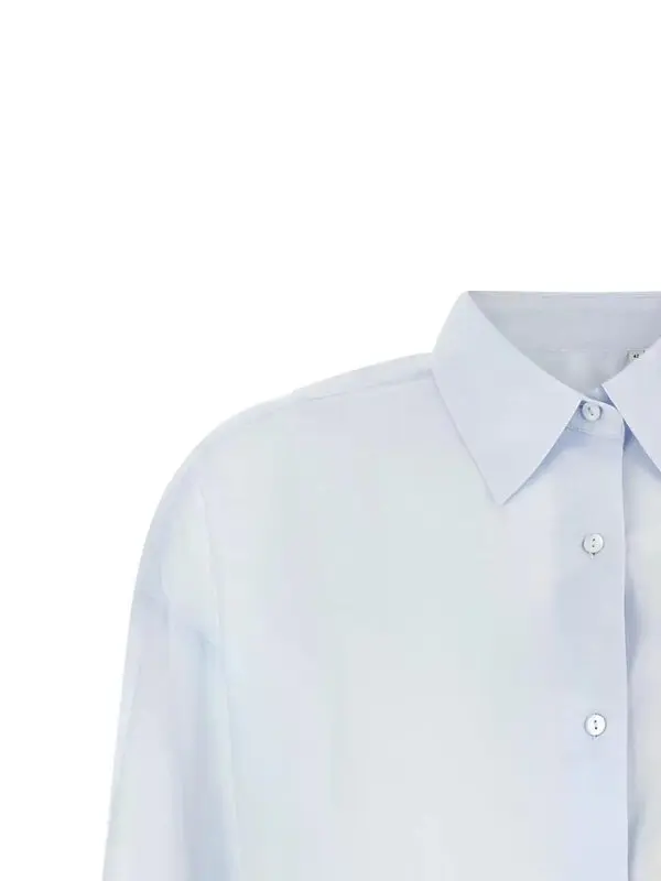 XACUS Cropped Cotton Shirt