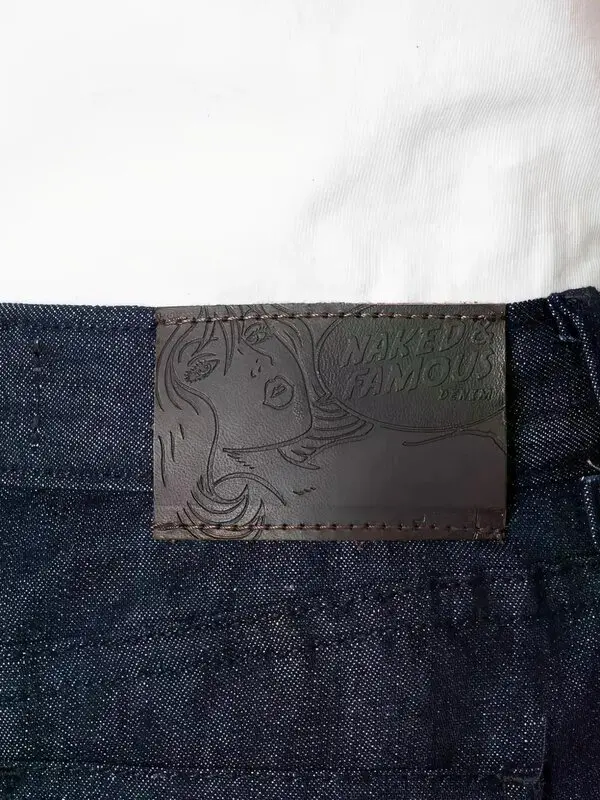 Naked & Famous Denim Wide Leg Jeans