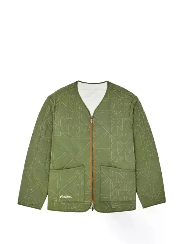 MALBON Guarapo Quilted Reversible Jacket - Green