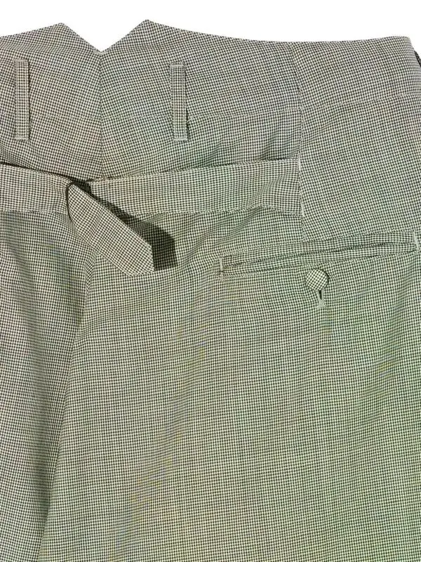 Engineered Garments Houndstooth Pleated Trousers
