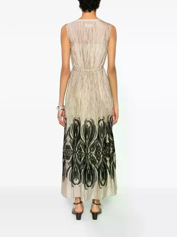 PSOPHIA Crinkled-finish Maxi Dress