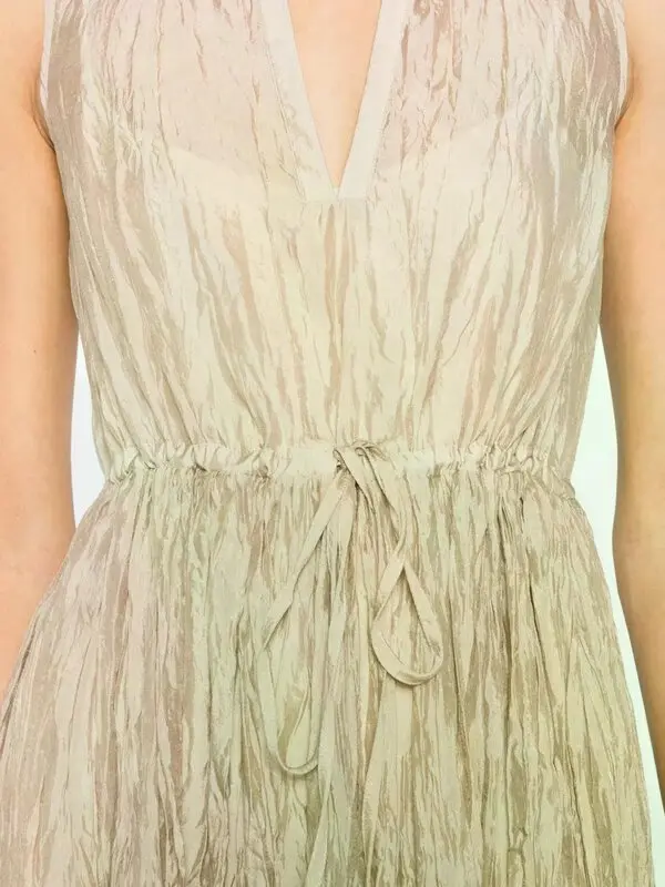 PSOPHIA Crinkled-finish Maxi Dress