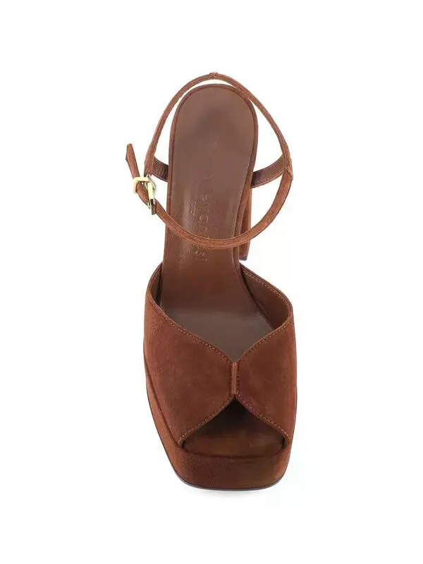 SERGIO LEVANTESI Suede Platform Sandals