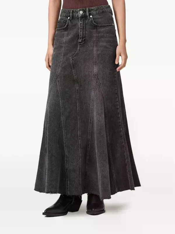 ALLSAINTS A-line Maxi Skirt - Black
