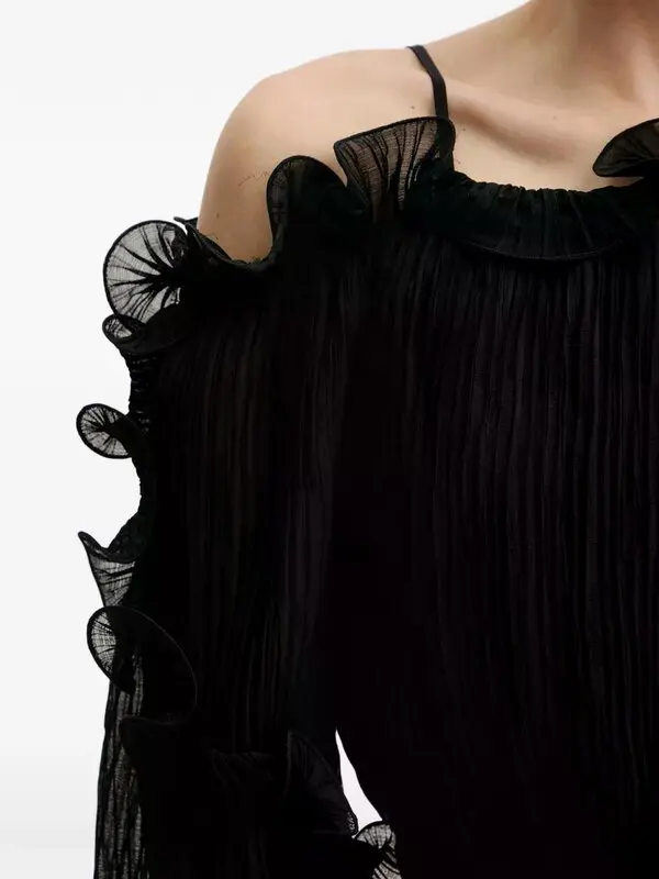 Guess Gabriella Chiffon Blouse - Black