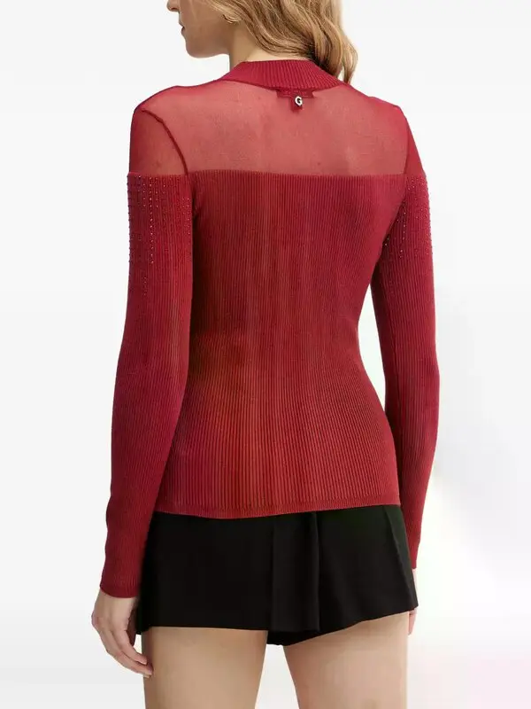 Guess Embellished Long Sleeve T-shirt