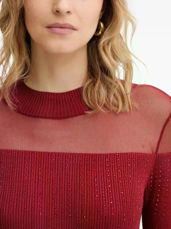 Guess Embellished Long Sleeve T-shirt