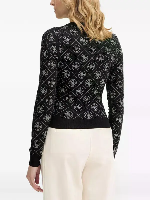 Guess Crew-neck Long Sleeve Sweater