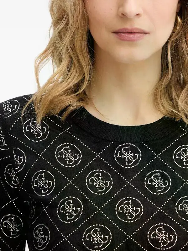 Guess Crew-neck Long Sleeve Sweater