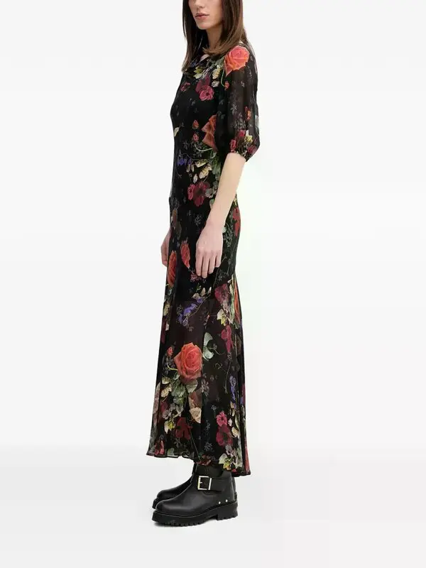 ALLSAINTS Floral-print Maxi Dress