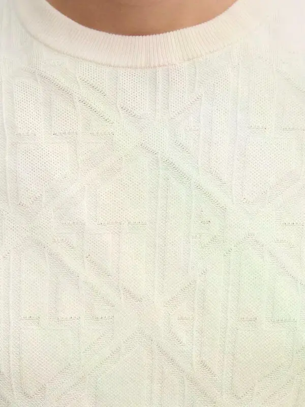 Guess Geometric-knit Sweater
