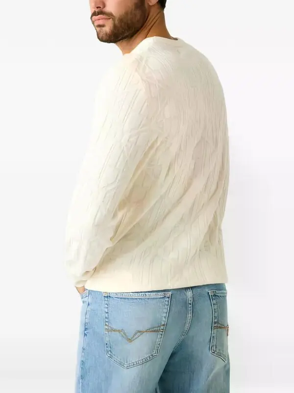 Guess Geometric-knit Sweater
