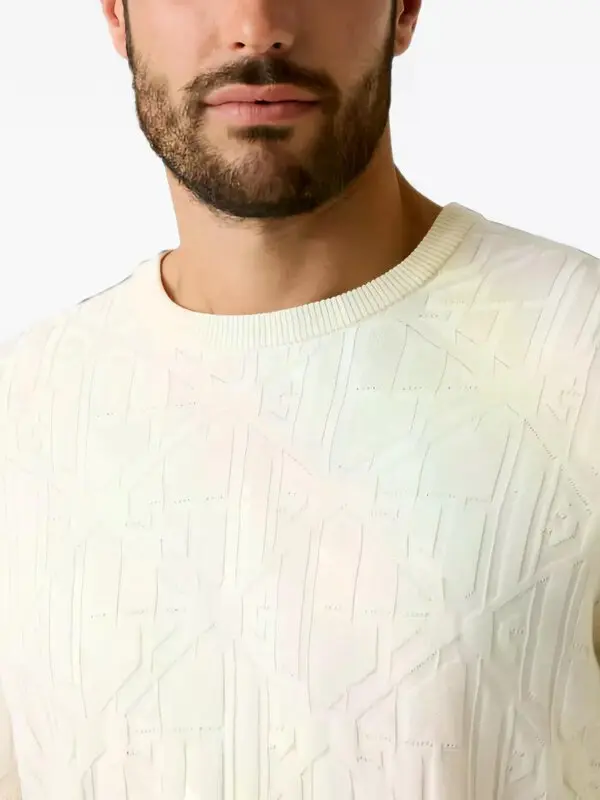 Guess Geometric-knit Sweater