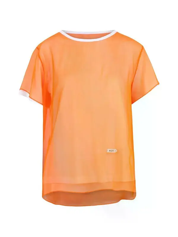 N°21 Layered T-shirt - Orange