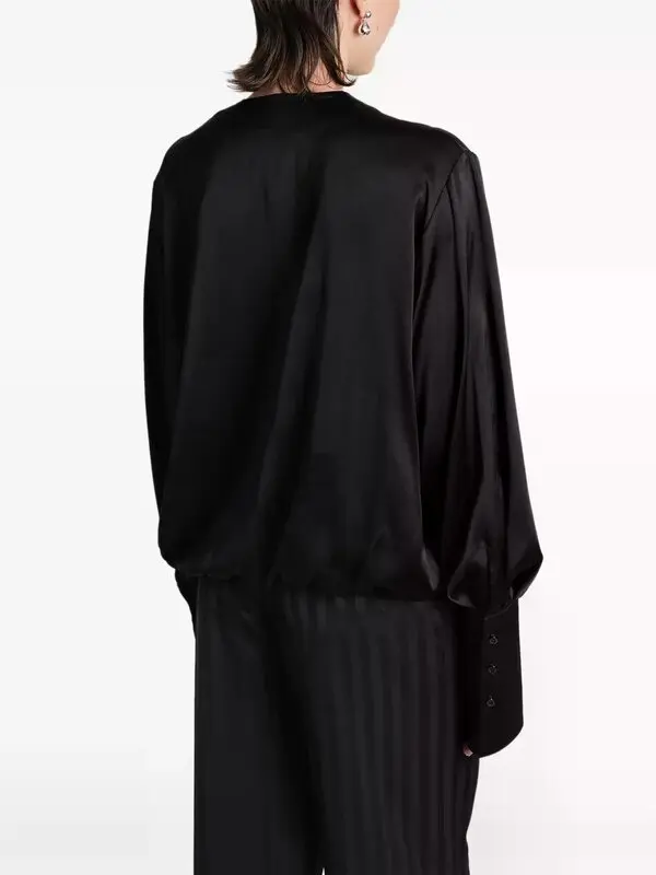 BATAKOVIC Wrap-design Blouse