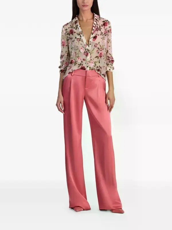 Alice + Olivia Eloise Floral-pattern Shirt