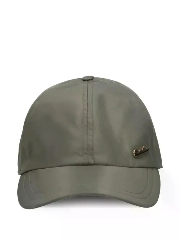 Borsalino Logo-plaque Baseball Cap - Green