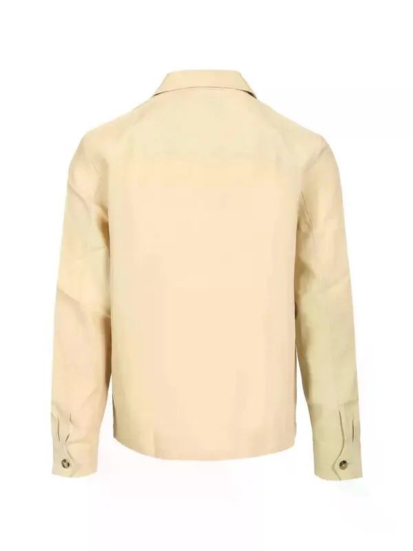 Paul Smith High Neck Zip-up Jacket With Drawstring Hem