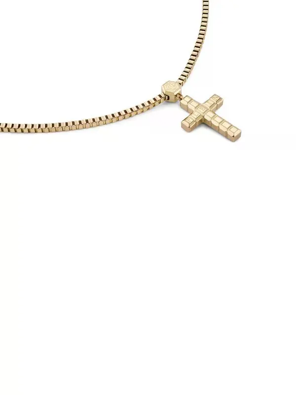 Philipp Plein Crucifix Chain Necklace