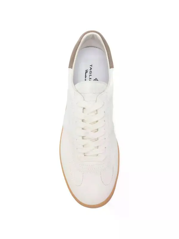 Tagliatore Grained Leather Sneakers