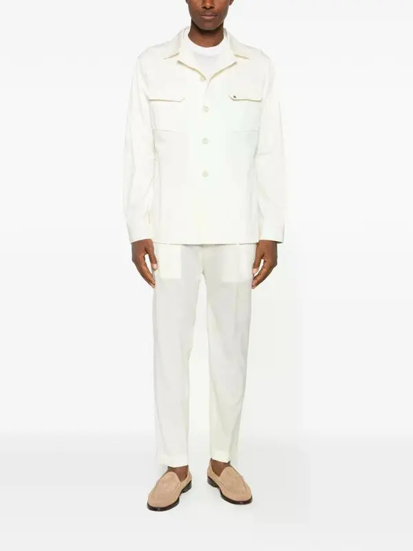 Tagliatore Button-up Pocket-detail Overshirt
