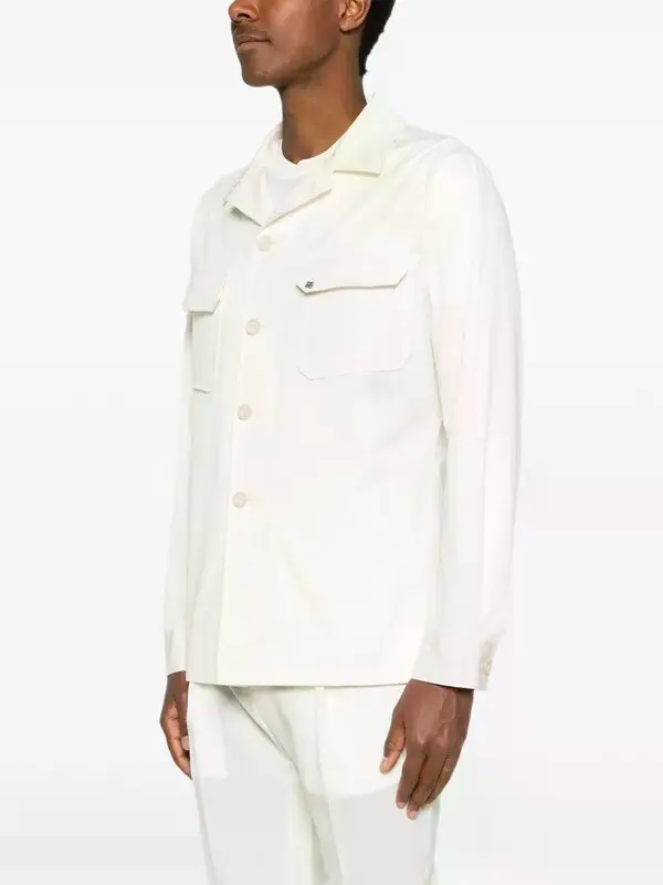 Tagliatore Button-up Pocket-detail Overshirt