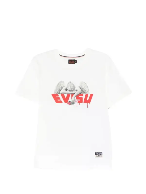 EVISU Logo-print T-shirt