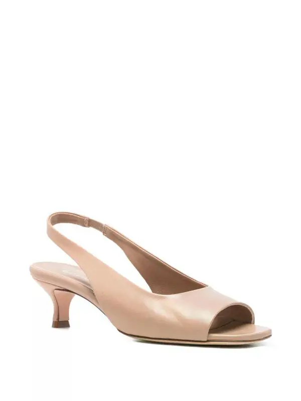 LORENA PAGGI Slingback Sandals - Neutrals