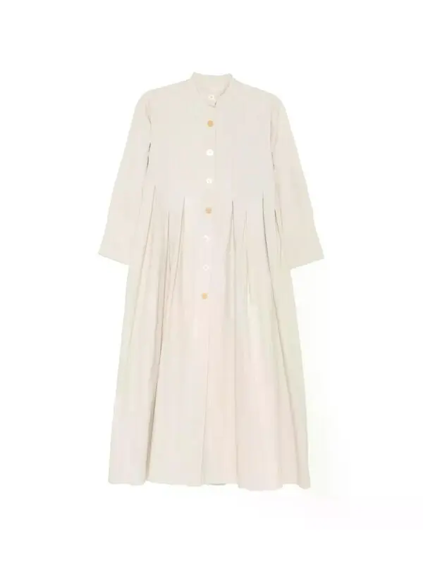 A TENTATIVE ATELIER Marga Pleated Coat