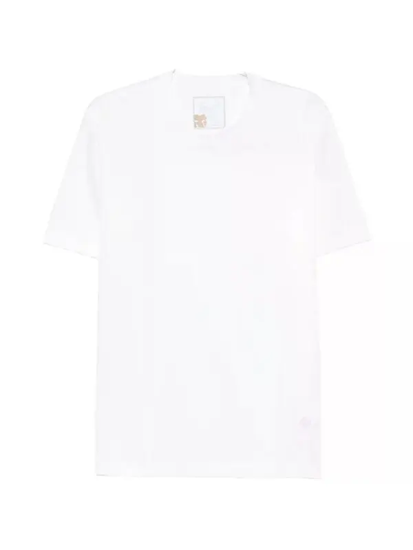 Marco Pescarolo Crew-neck Short-sleeve T-shirt - White