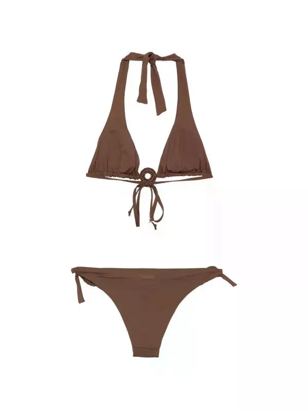 FISICO Ring-detail Halterneck Bikini
