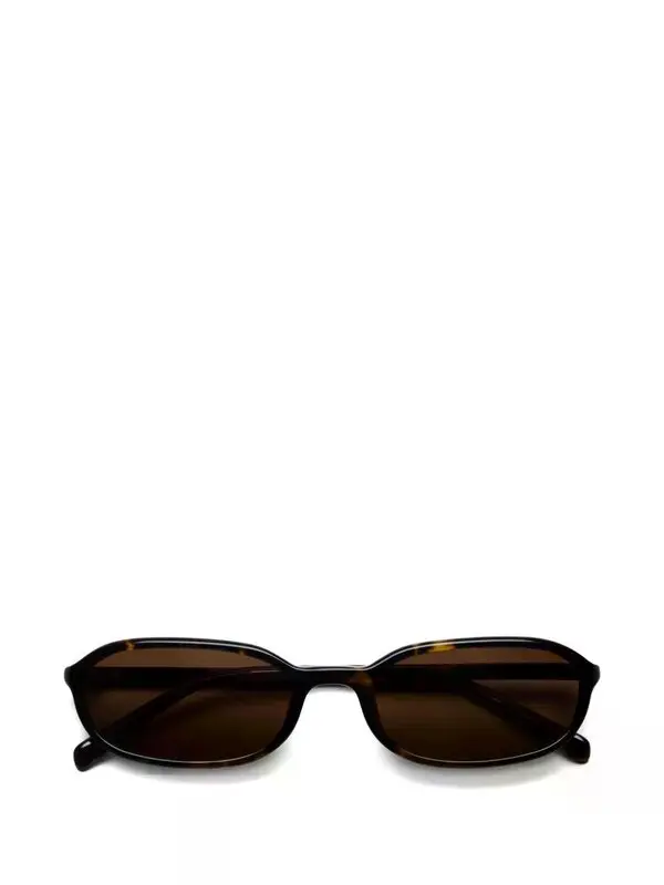 Chimi Edith Tortoiseshell-effect Oval-frame Sunglasses