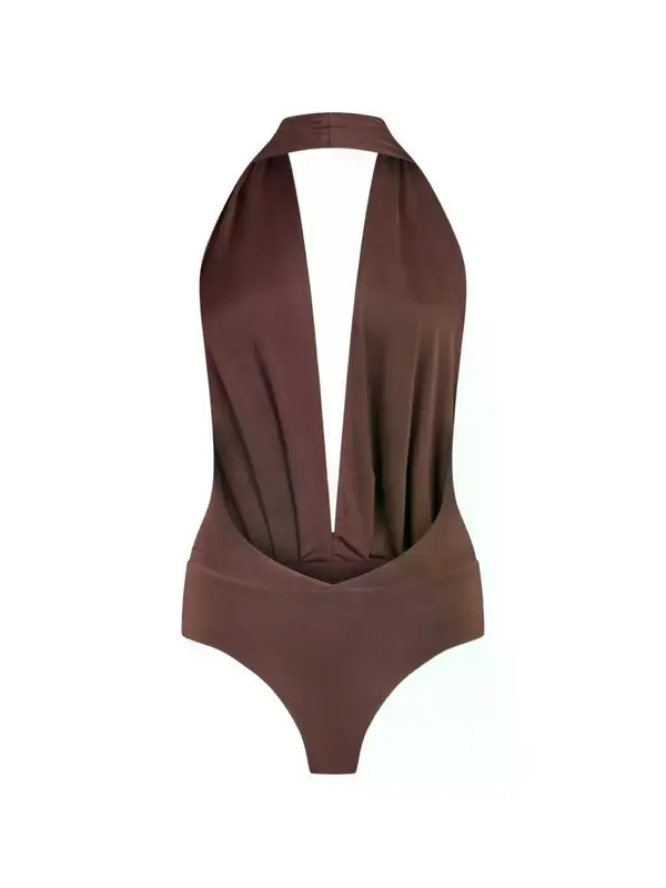 Andamane Zendaya Draped Bodysuit