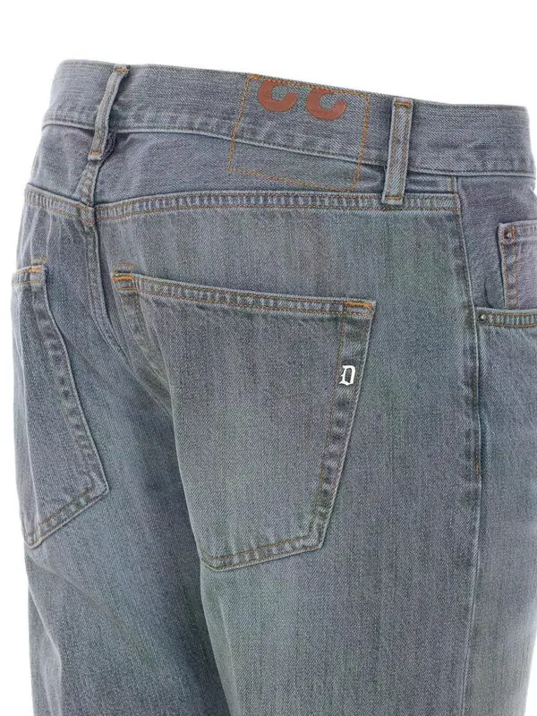 DONDUP Icon Cuffed-hem Jeans - Grey