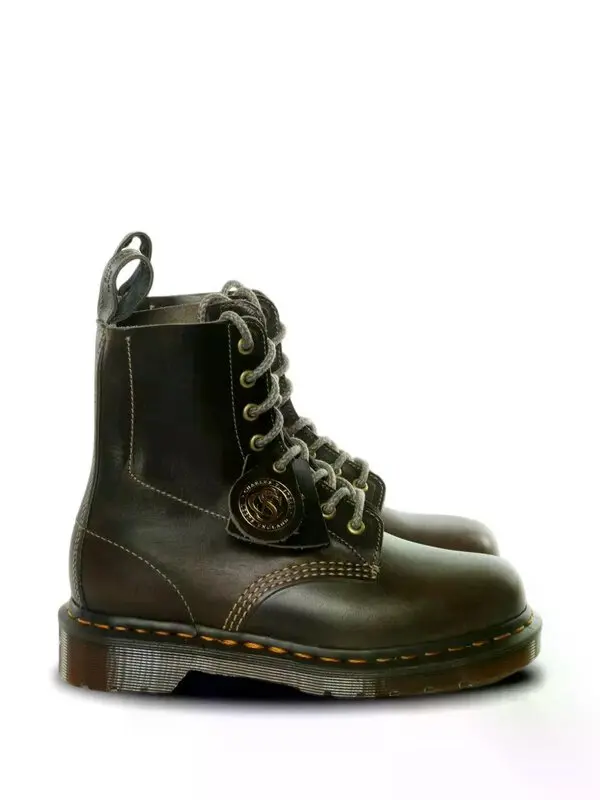 Dr. Martens 1460 Leather Boots - Grey