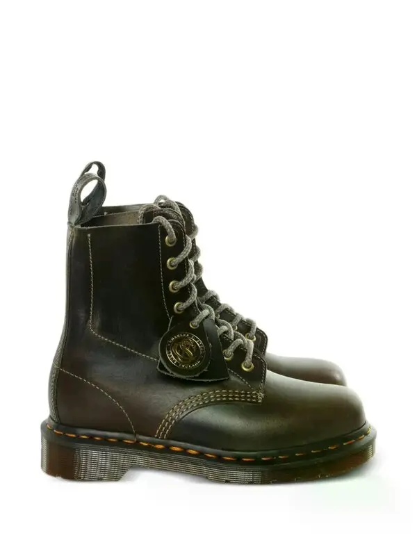 Dr. Martens 1460 Leather Boots - Grey
