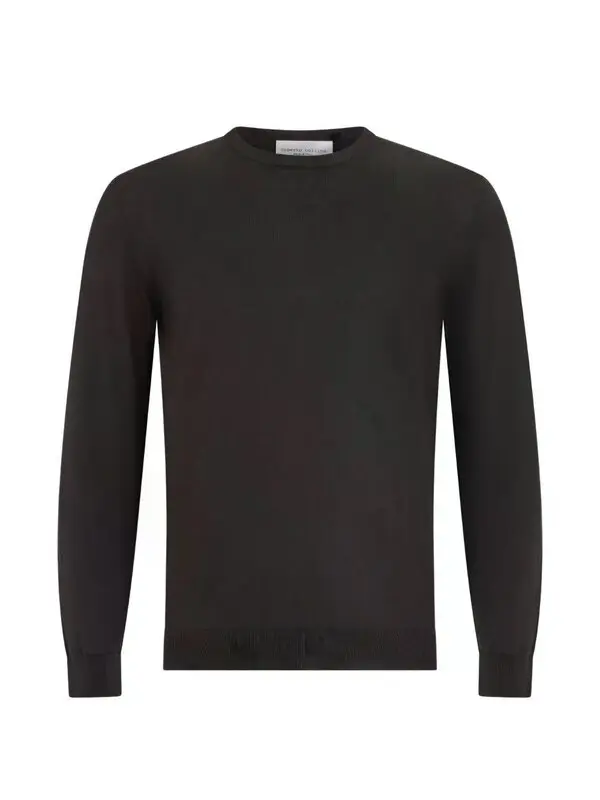 ROBERTO COLLINA Fine-knit Sweater - Brown